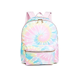 Stoney Clover Lane Women's Tie Dye Backpack, Tie Dye, Pink, Print, One Size