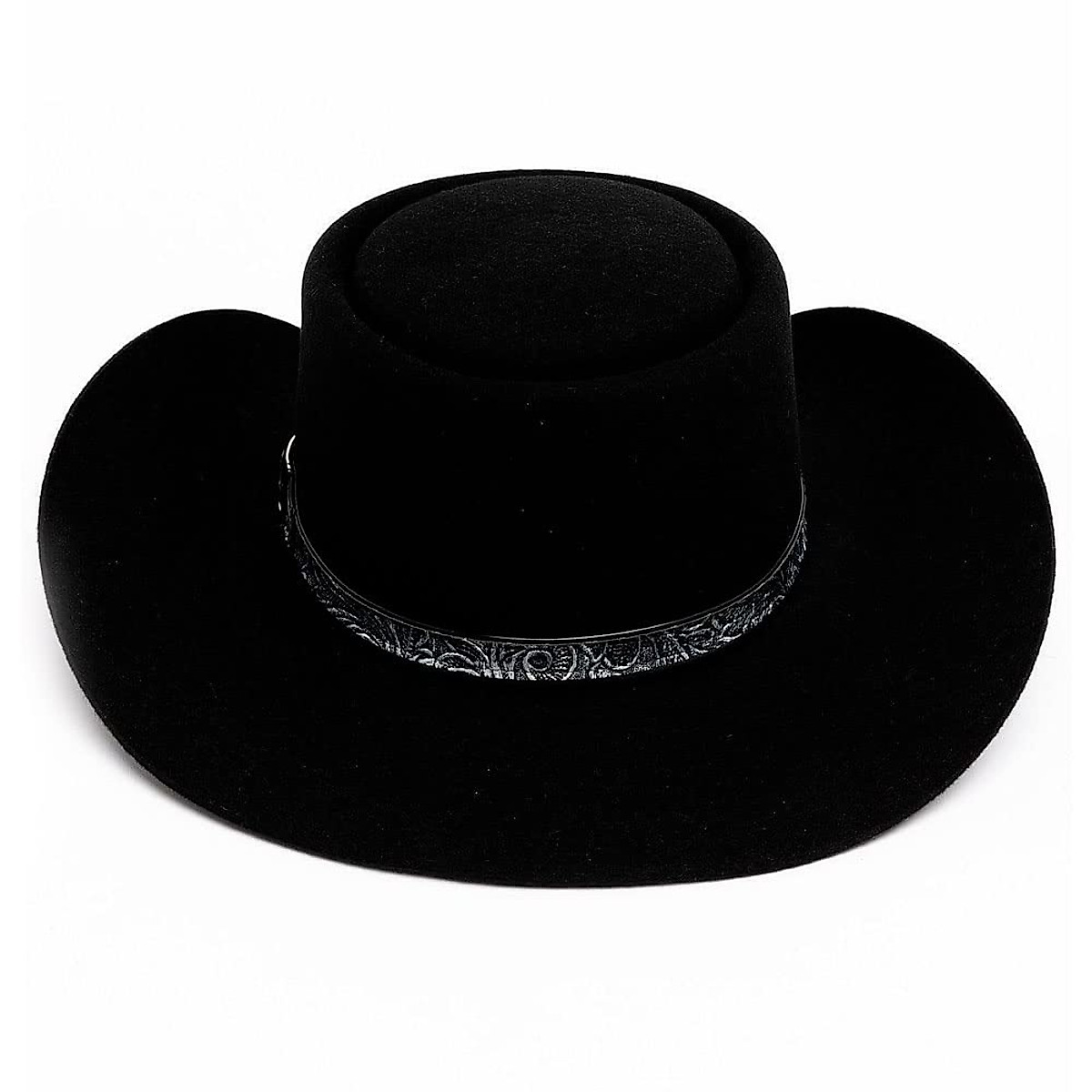 Stetson Men's Revenger Wool Felt Western Hat Black 7 3/4