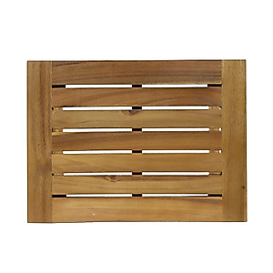 Christopher Knight Home Caribbean Outdoor 30" Acacia Wood Barstools, 2-Pcs Set, Natural Stained