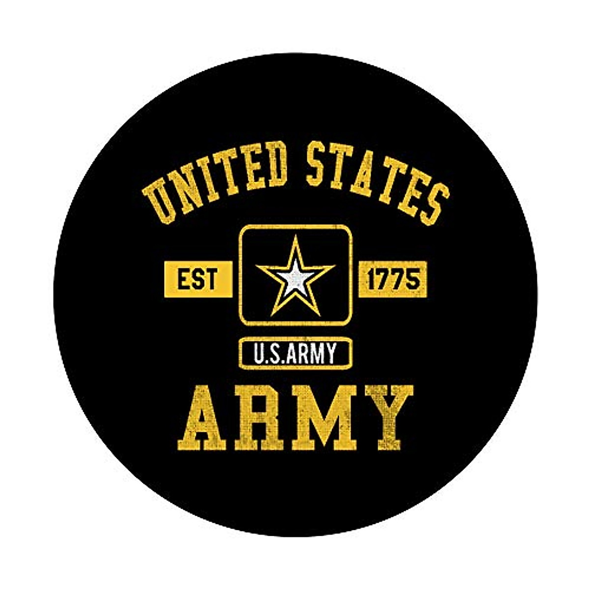 Army Military Pride PopSockets PopGrip: Swappable Grip for Phones & Tablets