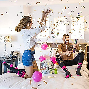 socks n socks-Men's Cotton Colorful Funky Party Animal Novelty Socks Gift Box