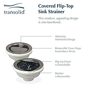 Transolid K-MTDD33229-1 Meridian 1-Hole Drop-in 50/50 Double Bowl 16-Gauge Stainless Steel Kitchen Sink Kit, 33-in x 22-in x 9-in, Brushed Finish