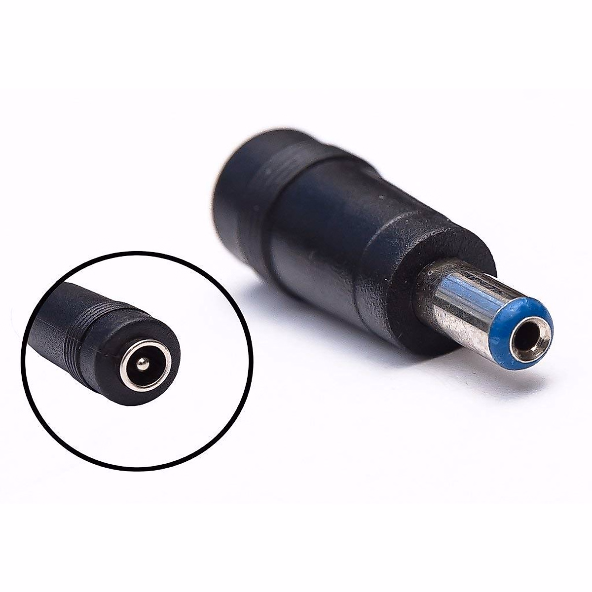 OMNIHIL Adapter Plug Converter 5.5 millimeters x 2.1 millimeters Female Plug to 5.5 millimeters x 2.5 millimeters Male Plug