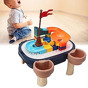 Shanrya Build a Stone Table, Round Corner Table to Block Household Activities