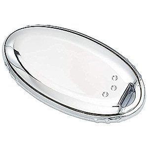 Lcyam Key Fob Cover for 3/4/5 Button Nissan Rogue Altima Maxima Sentra X Trail Patrol Murano Pathfinder Serena Kicks Armada Versa Accessories, Sliver and Black