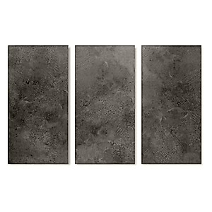 Lucida Surfaces Luxury Vinyl Flooring Tiles | Glue-Down Adhesive Flooring for DIY Installation | 18 Stone-Look Planks | GlueCore+ | 36 Sq. Feet (Box of 18 Tiles, Riverock)