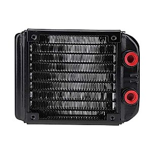 90MM Aluminum Computer Radiator Water Cooling Radiator Water Cooler 9 Tubes Heat Exchanger CPU Heat Sink for Laptop Desktop