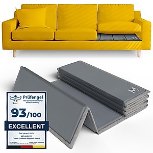 Meliusly® Extra Wide Loveseat Cushion Support Board (24x48) Deep Loveseat Support for Sagging Cushions, Loveseat Support Board Under Cushions for 2-Seat Couch, Saggy Sofa Love Seat Support Inserts
