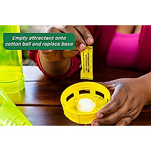 RESCUE! Yellowjacket Attractant – for RESCUE! Reusable Yellowjacket Traps – 4 Week Supply - 10 Pack