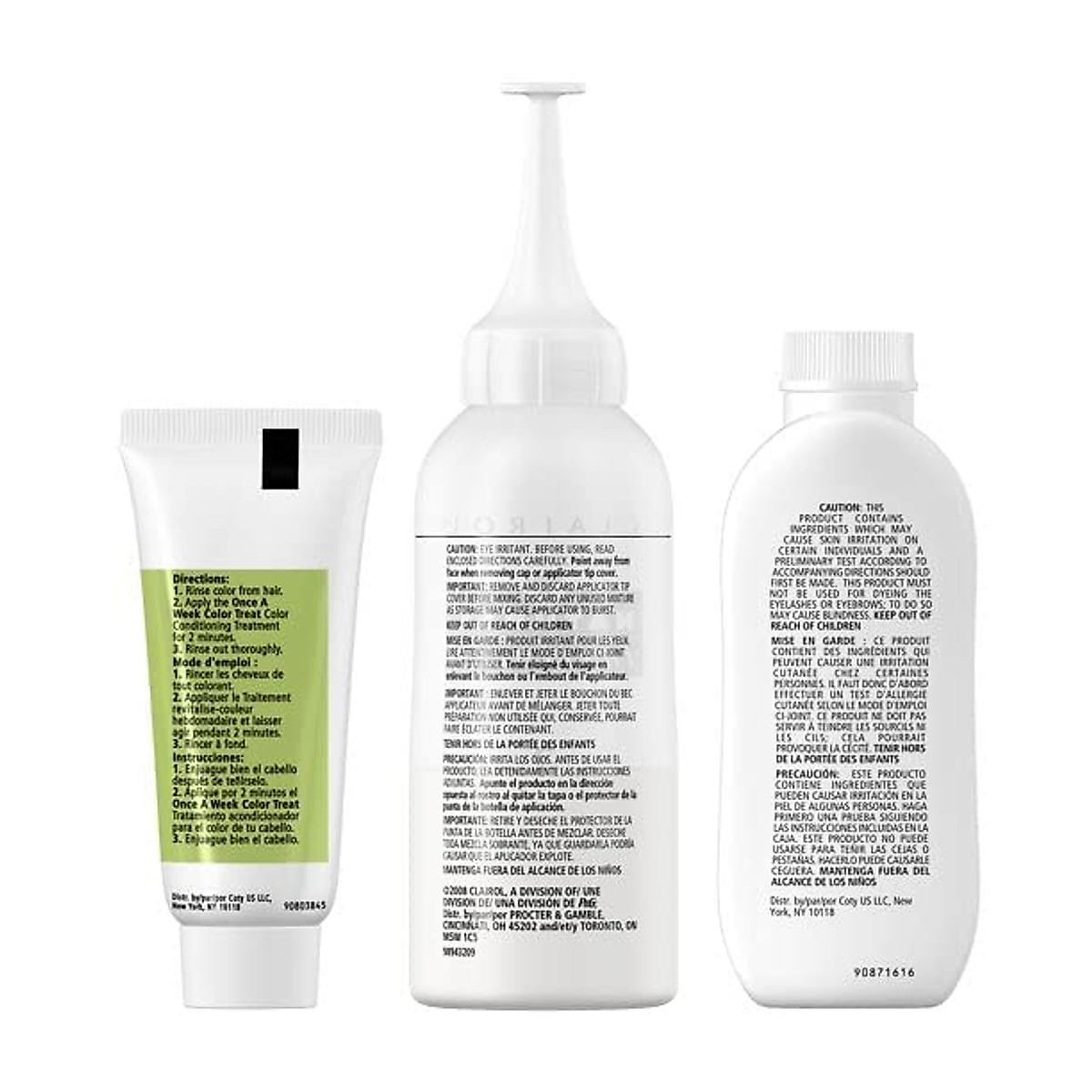 Clairol Natural Instincts for Men Hair Color, Brown Black (M17)