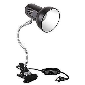SZMANWEISI Clamp Desk Lamps 360 ° Flexible Clip on Light,Portable Book Reading Light,Clip on Desk/Table/Bed/Piano/headboard Light Home/Bedroom Lighting