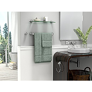 Gatco 5115 Brie Bathroom Robe Hook, Satin Nickel