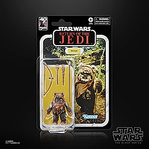 STAR WARS The Black Series Wicket, Return of The Jedi 40th Anniversary 6-Inch Collectible Action Figures, Ages 4 and Up