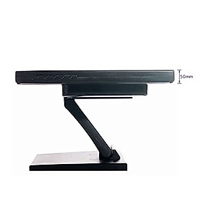 Ghankopd 17 Inch LED Monitor with Multi-Position POS Stand, USB VGA VOD HDMI Monitor Touchscreen POS 300 Cd/M2 Built-in Touch Screen Display - 1280 * 1024 Resolution VGA for PC/POS