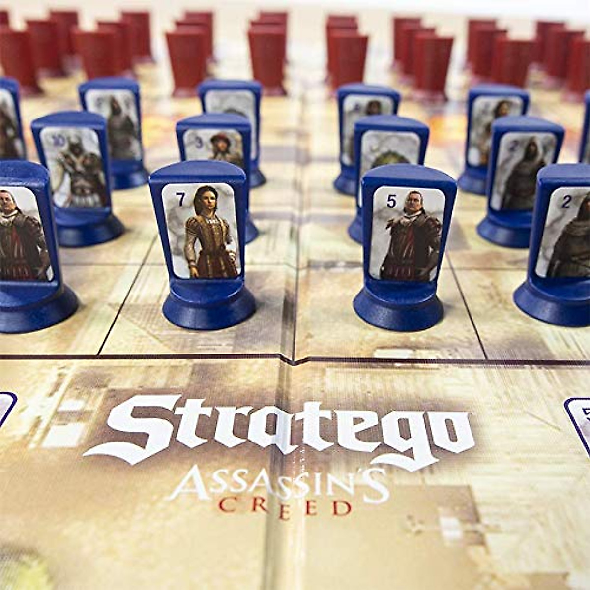 Jumbo, Stratego - Assassin's Creed, Strategy Board Game, 2 Players, Ages 8 Year Plus