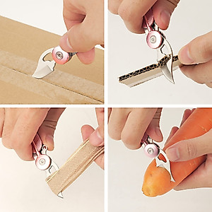 Titagail Mini Folding Knife,Pocket Knife for Men and Women, Blade Length 1.15in(pink)