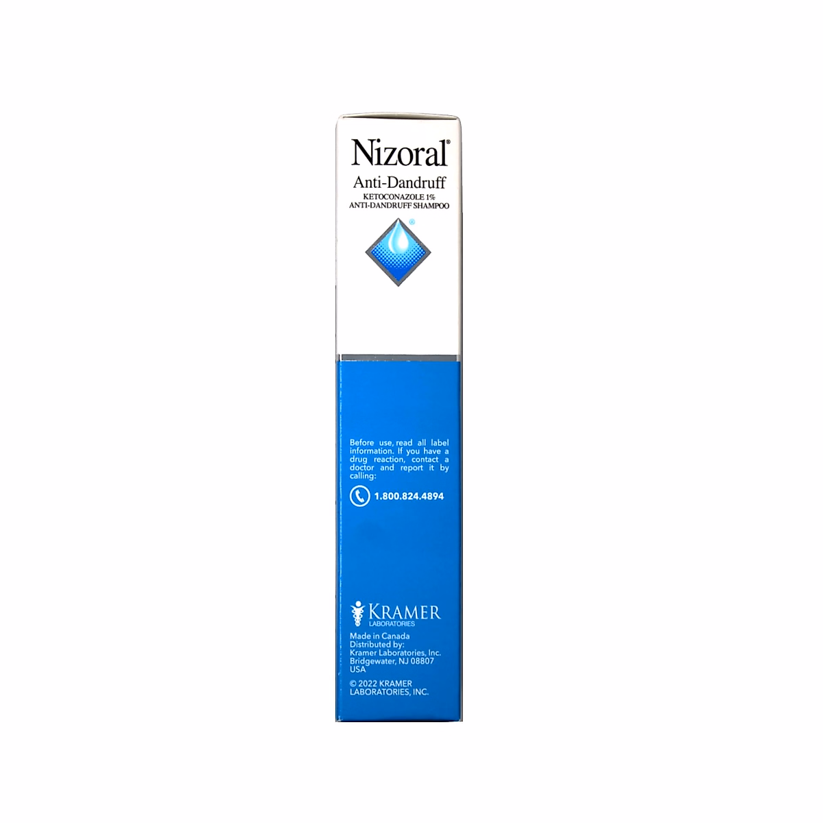 Nizoral Anti-Dandruff Shampoo with 1% Ketoconazole, Fresh Scent, 7 fl oz (2 Pack)