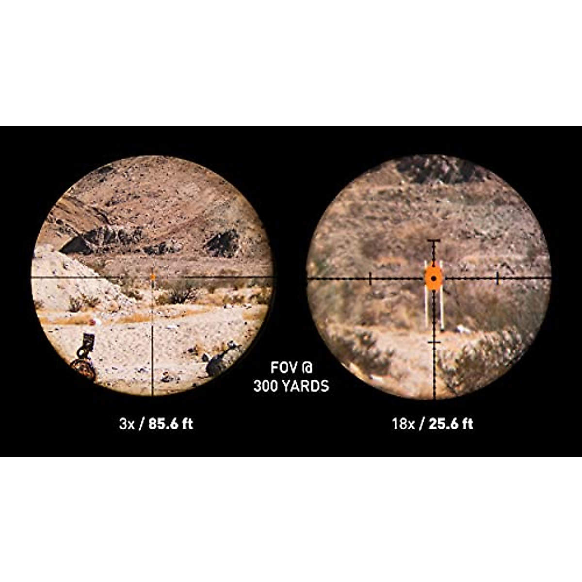 Monstrum G3 3-18x50 FFP Rifle Scope | Monstrum Extended Length Offset Scope Mount | 30 MOA | Bundle