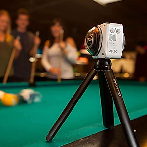 Kodak Pixpro Orbit360 4K VR Camera with Adventure Pack Bundle with 64GB microSDXC Memory Card