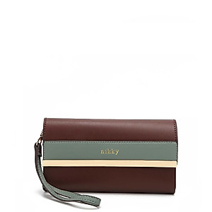 Nikky Evie Shoulder Bag 3 Pc Set (SAGE)