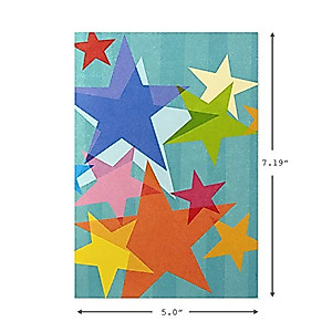 Hallmark 5EDX8610 Assorted Blank Greeting Cards (Cheerful Designs, 12 Cards and Envelopes)