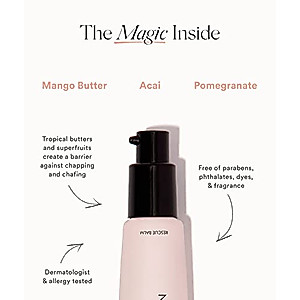 HATCH Nipple + Lip Rescue Balm - 1oz Lanolin Free Nipple Cream - Natural Nipple Care for Breastfeeding - Hydrating Nipple Balm - Mama Safe Breastfeeding Essentials