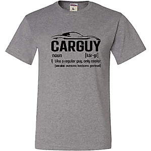 Go All Out XXX-Large Oxford Adult Carguy Definition of Car Guy Funny Gearhead T-Shirt