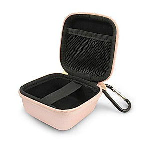 CASEMATIX Travel Case Compatible with Beats Powerbeats Pro Wireless Earbuds - Rose Gold Case Only