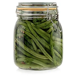 Galashield 32 oz Glass Jars with Lids Food Storage Jars with Airtight Lids Leak Proof Glass Canisters Kitchen Jars