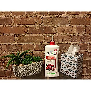 St. Ives Intensive Healing Body Lotion, Cranberry and Grapeseed Oil 21 oz