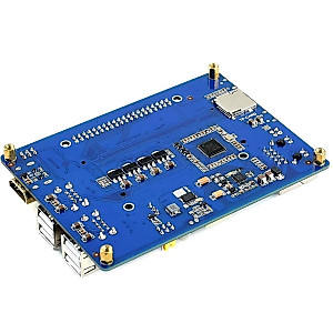 waveshare Compute Module IO Board with PoE Feature Development Board for Raspberry Pi CM3 / CM3L / CM3+ / CM3+L,with Ethernet Port,USB Ports,HDMI/DSI/CSI Camera Interface