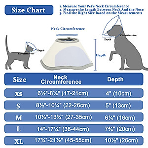 BARKLESS Soft Dog Cone Collar, Protective Cone for Extra Small Dogs After Surgery to Stop Licking Scratching Biting, Elizabethan Collar for Kittens and Puppies, Chihuahua, Yorkies