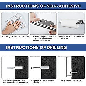 KTTGYRE Bathroom Towel Bar,Bath Accessories Thicken Stainless Steel Shower Towel Rack for Bathroom, Rustproof Wall Mount 23inch(2pcs) (Color : Gold)