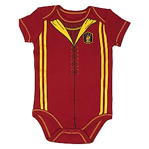 Warner Bros. Harry Potter Baby Boys' 5-Pack Bodysuits Hogwarts Gryffindor (3-6 Months)