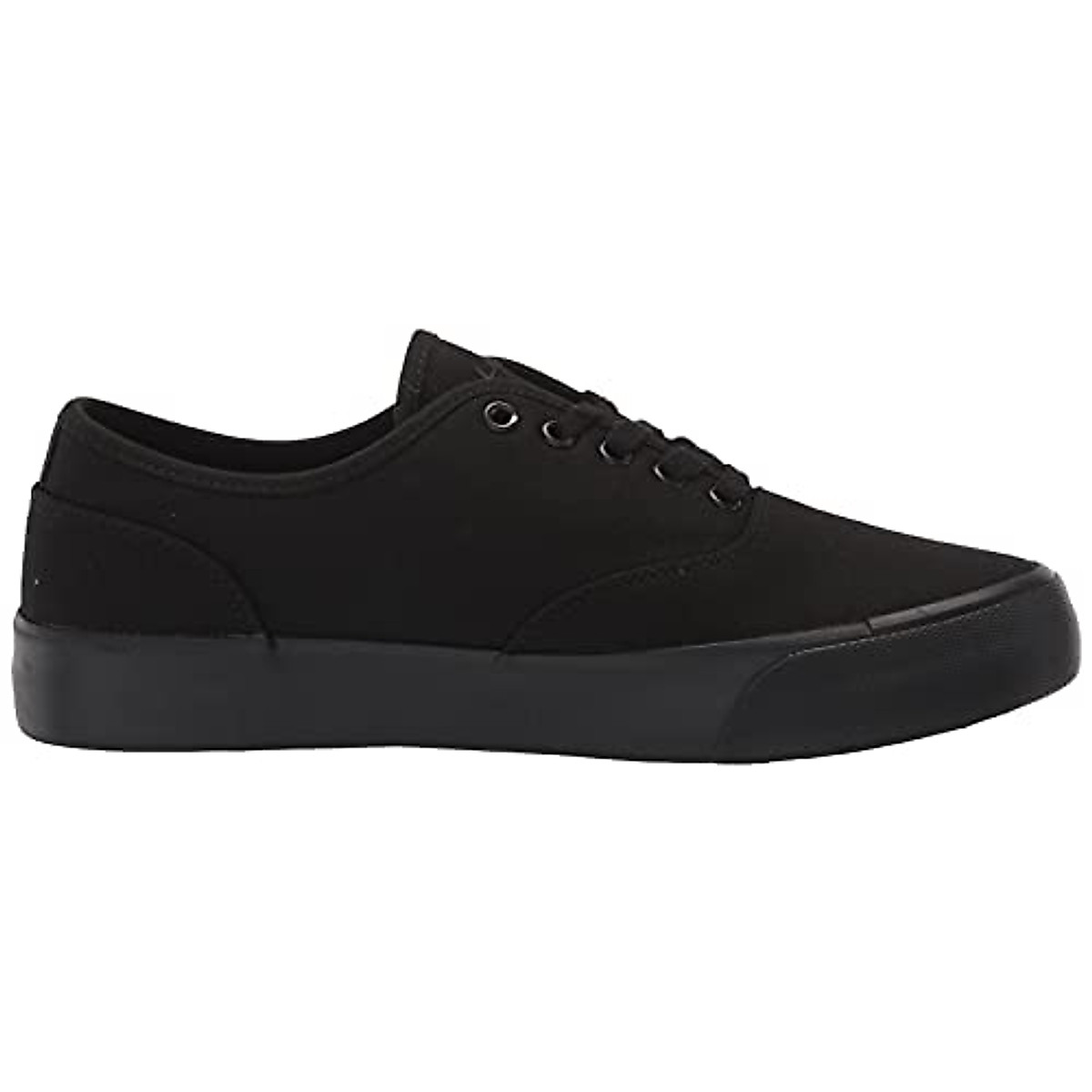 Lugz | Lear Casual Sneakers for Women | Lace Up Womens Canvas Shoes | Everyday Women Footwear, Black, 8.5 M US