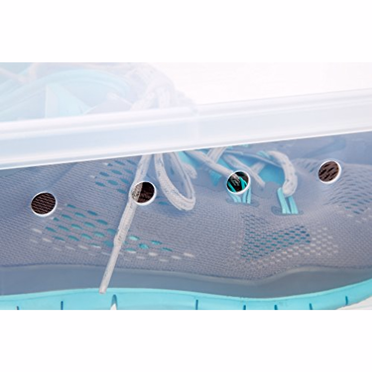 IRIS USA EA-HB IRIS Easy Access Heel Bootie, Tall, Clear