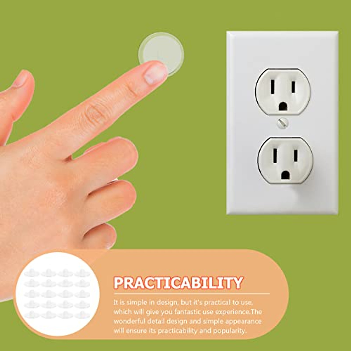 Cabilock 100pcs Decorations Coat Outdoor Heavy U Suction Self Kitchen Seamless Transparent Suspension Drop Hooks , Binding Clear Plastic .cm with Adhesive Disc Ceiling Holders