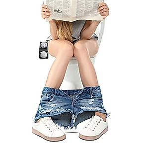 FirstHealth Fresh Water Bidet Attachment - Temperature and Pressure Control with Self-Cleaning Front and Back Wash - Easy No-Plumber Universal Installation for Round and Elongated Bowls