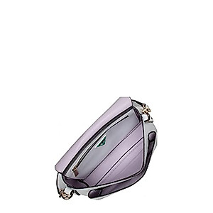 GUESS Eco Brenton Flap Shoulder Bag White One Size