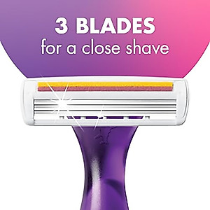 BIC Soleil Twilight Disposable Razor, Women, 4-Count (Pack of 6)
