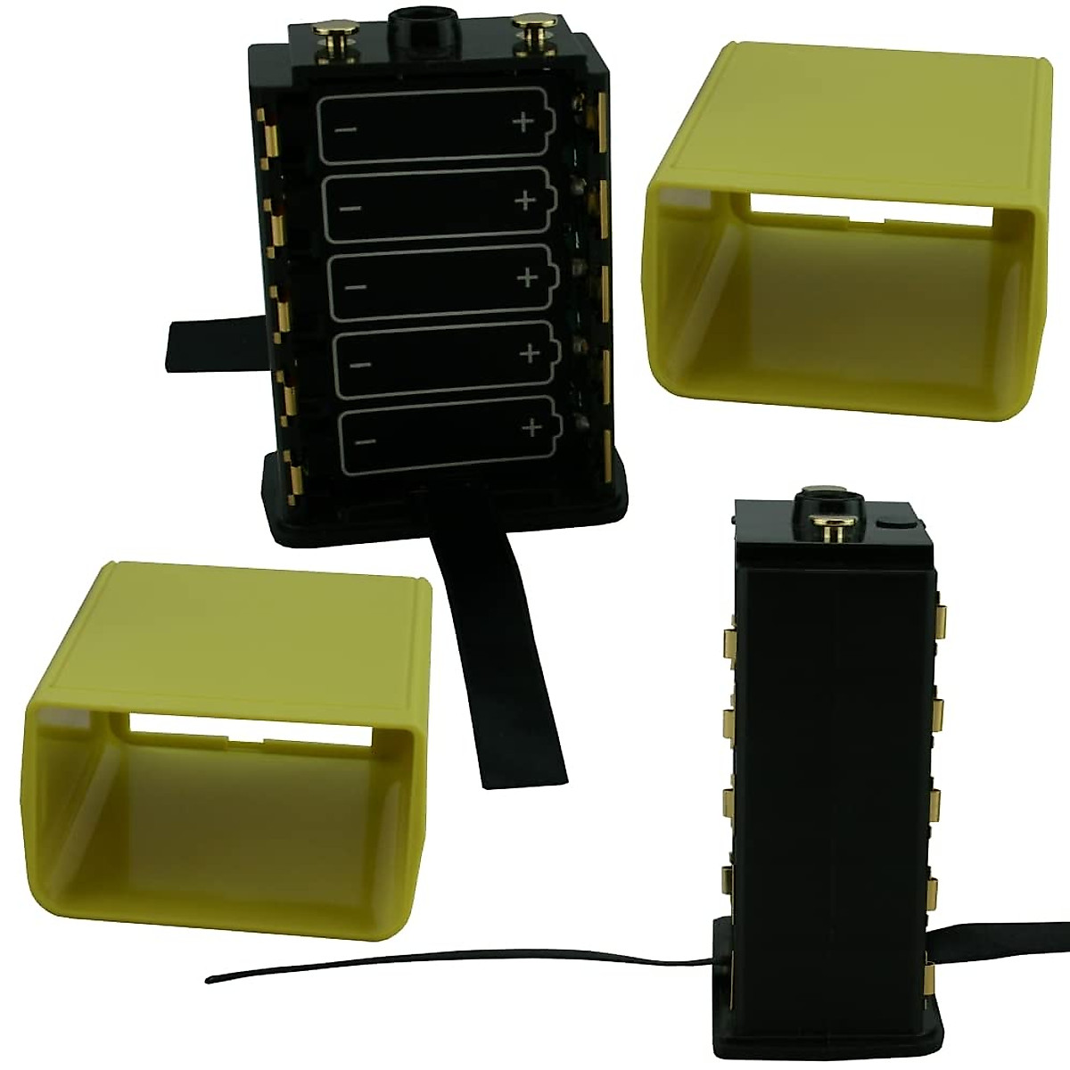 2 Pack Bendix King LAA0139 Clamshell AA Battery for LPX, LPH etc LAA125- Yellow