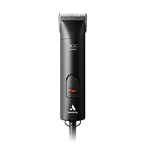 Andis 24675 UltraEdge 2-Speed Detachable Blade Clipper – Runs Cool & Quiet, Designed with Two-Speed Rotary Motor & Shatter-Proof Housing - For All Coats & Breeds - 120 Volts, Black