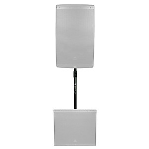 Rockville RSPAT M20 Threaded Subwoofer to Speaker Pole Mount Adjustable Stand