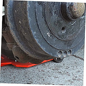 Vaguelly 2pcs Rubber Back-up Block Floor Jack pad Universal Adapter Auto Jack Pad Frame Rail Adapters Jack Pad Adapters Pinch Weld Jack Pads Car Supplies Jack Rubber Pads Guide Rubber mat