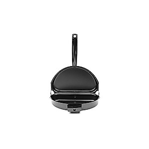 Fox Run Non-Stick Folding Omelette Pan, 8 inches, Metallic