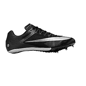 Nike Zoom Rival Sprint Track and Field Shoes nkDC8753 001 (Black/Metallic Silver, us_Footwear_Size_System, Adult, Men, Numeric, Medium, Numeric_9_Point_5)