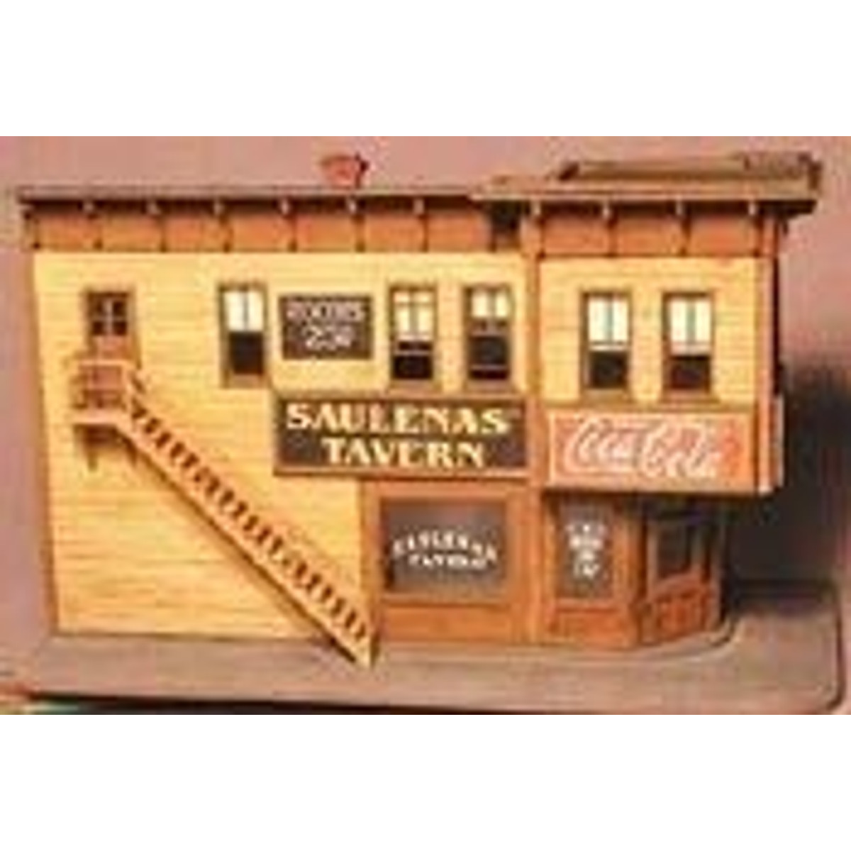 Bar Mills HO Saulena's Tavern Kit