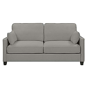 Serta Nina Sofa, Chenille Fabric, Rhine Gray