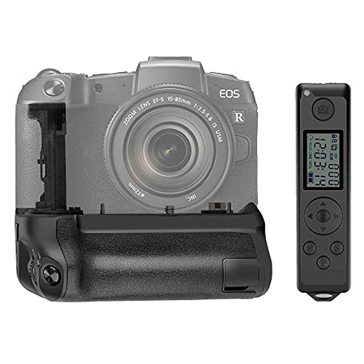 Neewer Vertical Battery Grip with 2.4G Wireless Remote Control ，Compatible with Canon EOS R Mirrorless Digital Camera，Replacement for BG-E22，Works with LP-E6N/LP-E6NH Battery (Battery Not Included)