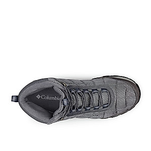 Columbia Men's Firecamp Boot, Titanium Grey Steel/Graphite, 15